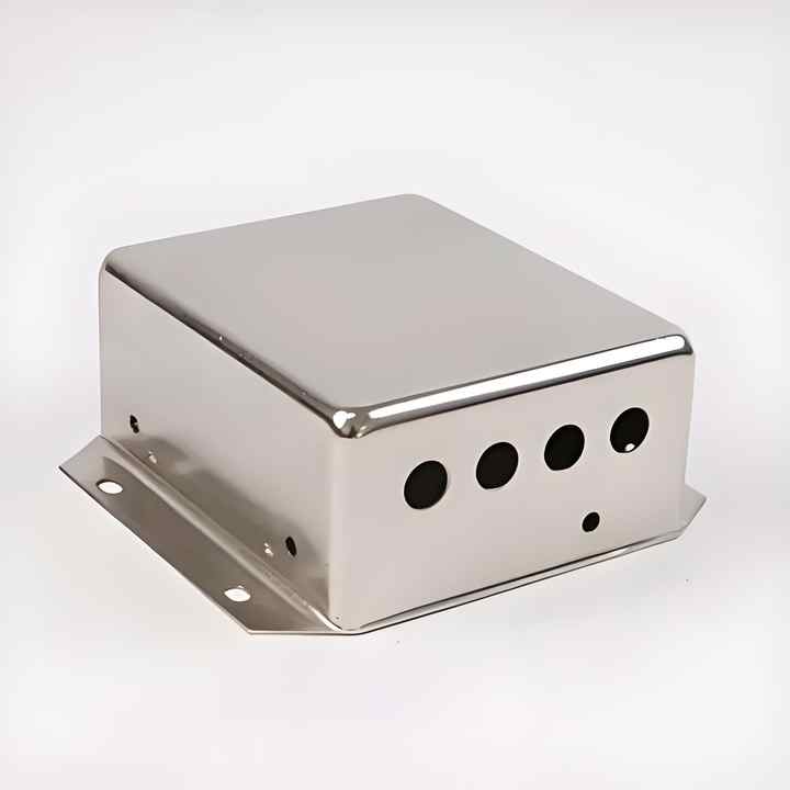 Custom OEM Sheet Metal Fabrication Service Enclosure Box Junction Aluminum Sheet Metal Stainless ...