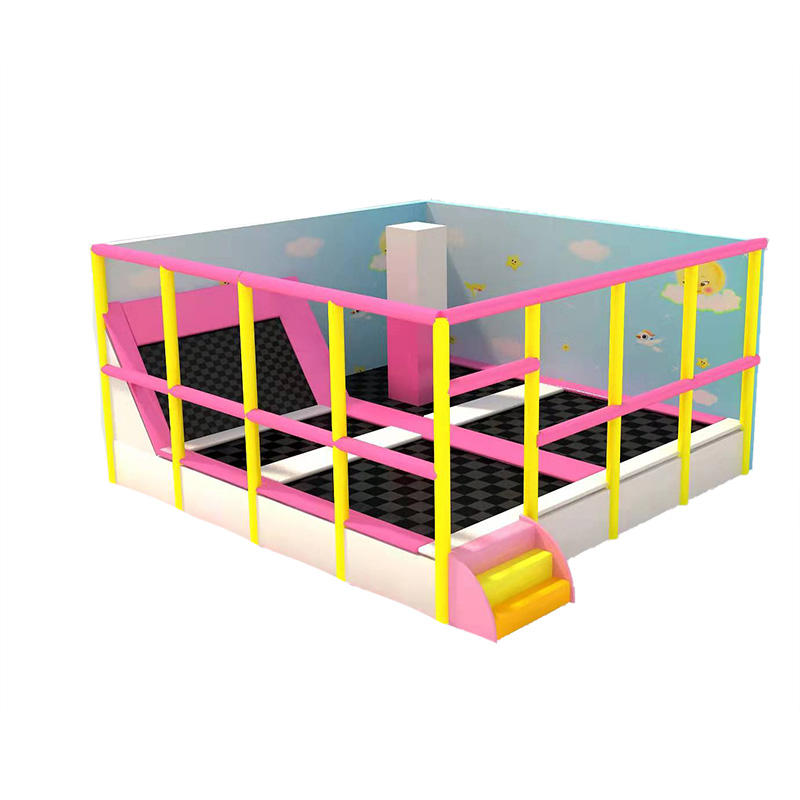 Bungee Jumping Trampoline Plastic Indoor Playground Equipment Large ...