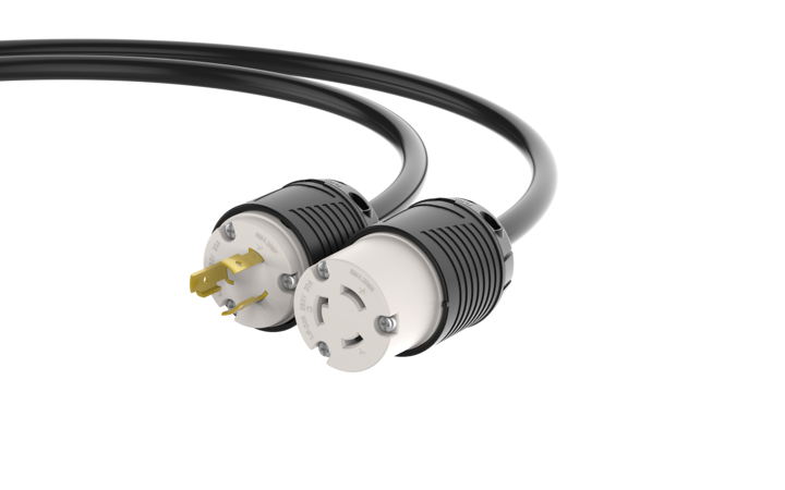 NEMA L6-20P to Heavy-Duty Locking Power Cord 12 AWG 20A/250V SJT High ...