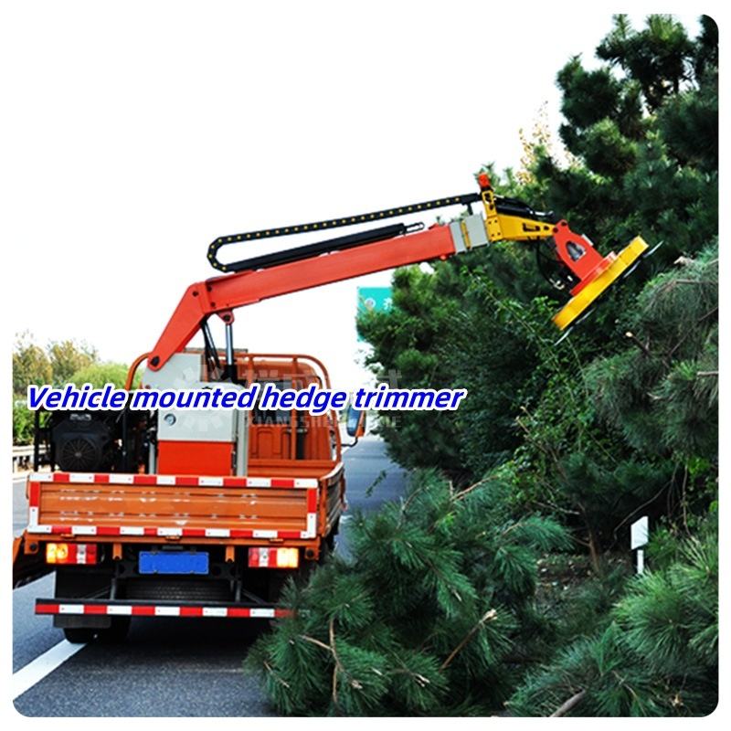 Tractor Mounted Tree Cutter Machine Hedge Trimmer Truck Excavator ...