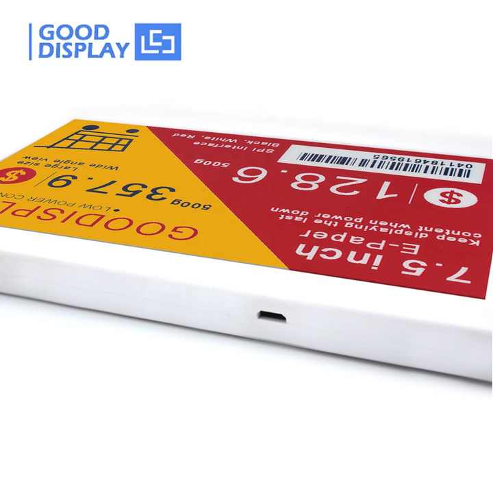 ESL Electronic Shelf Label - 7.5 Inch E-Ink Screen