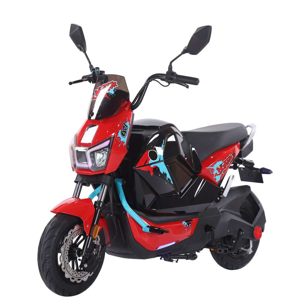 Racing Fashion Electric Motorcycle 1200-watt Fast Charging Intelligent ...