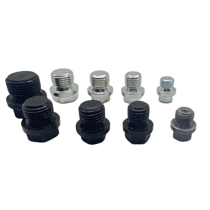 DIN910 Hexagon Socket Nut Stopper Oil Stopper Fastener with Hexagon ...