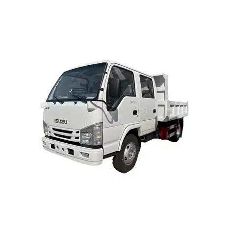 New IISUZU ELF Double Cab Mini 1-2tons Euro 5 Diesel Tipper Cargo Box ...