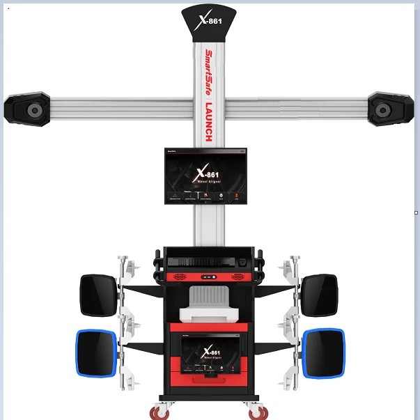 Original Launch X-861pro Auto Tracking 3D Wheel Aligner Four Launch ...