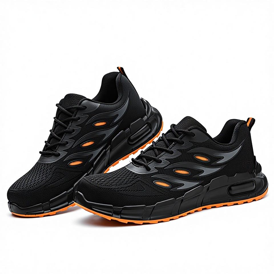 Men's Labor Protection Work Safety Low Top Shoes Summer Breathable Non ...