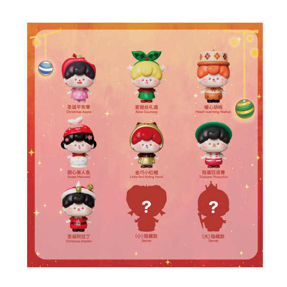 Hot Sale Wholesale Cute Munmun's Christmas Adventure Series Blind Box ...