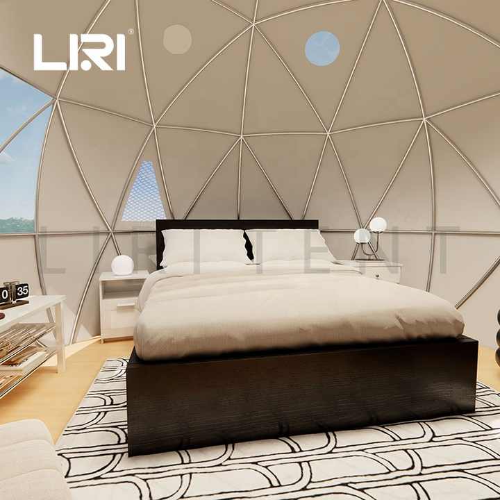 Luxury Lodge Tree House Dome - Glamping Tent with Bed