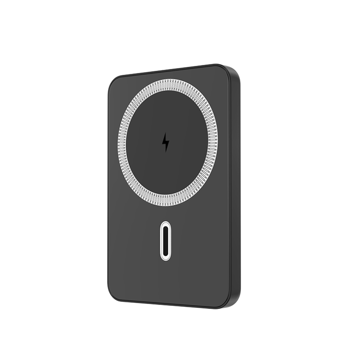 Magnetic Wireless Charger Mini Portable 5000mAh/10000mAh Phone Power ...