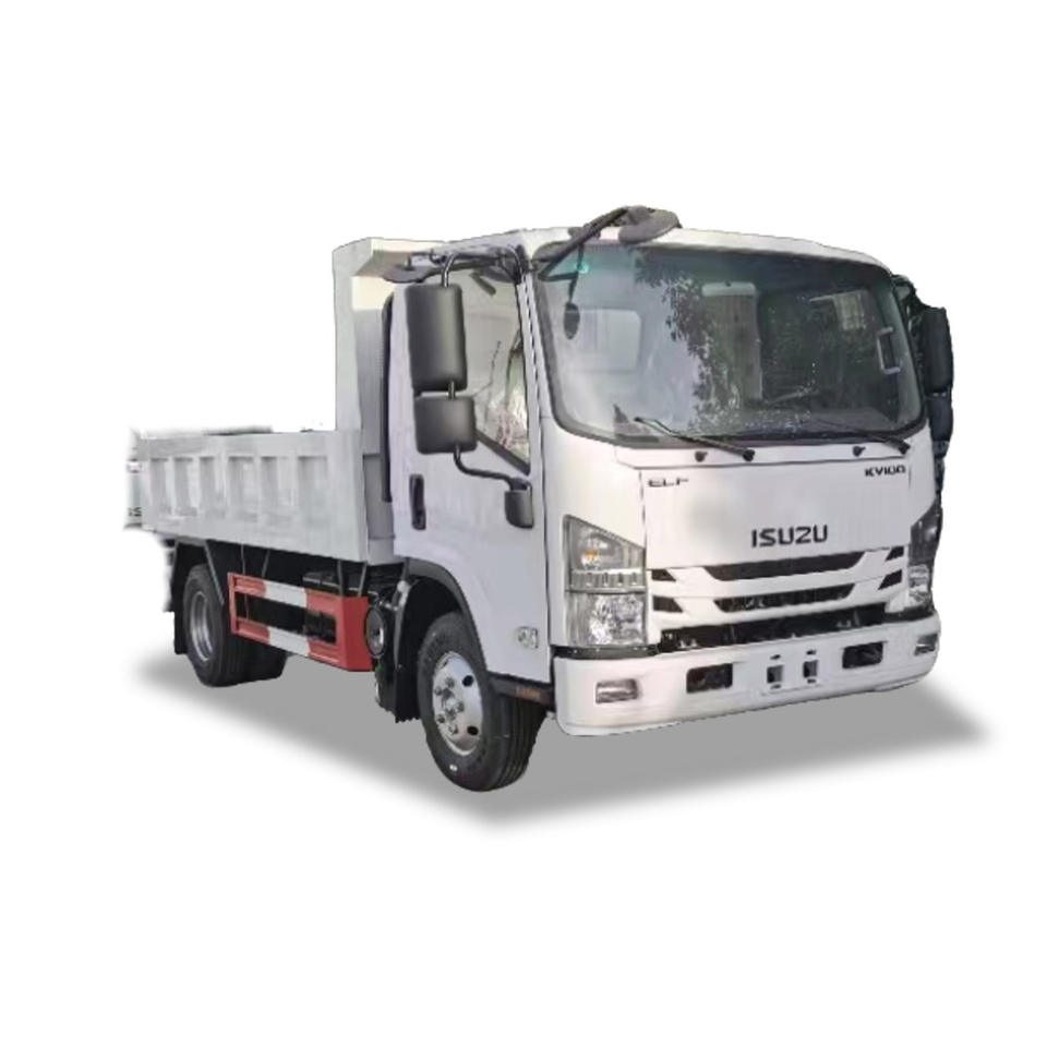 ISUZU 4x2 6T Light Truck Diesel New Euro 5 LHD Mini Tipper Dump Truck ...