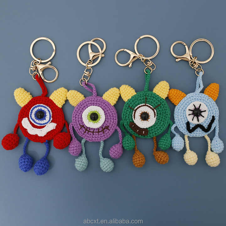 New Little Monster Creative Hand-Woven Gifts Creative Hand Crocheted ...