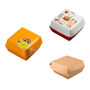 Versatile for kfc sizes paper burger packaging box Items - Alibaba.com