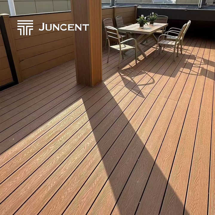 Premium 3D Textured WPC Decking Fade-Resistant and All-Weather Proof ...