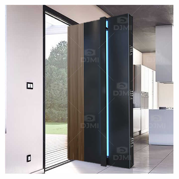 DJMI Newest High Quality Solid Wood Pivot Entry Door US Villa ...