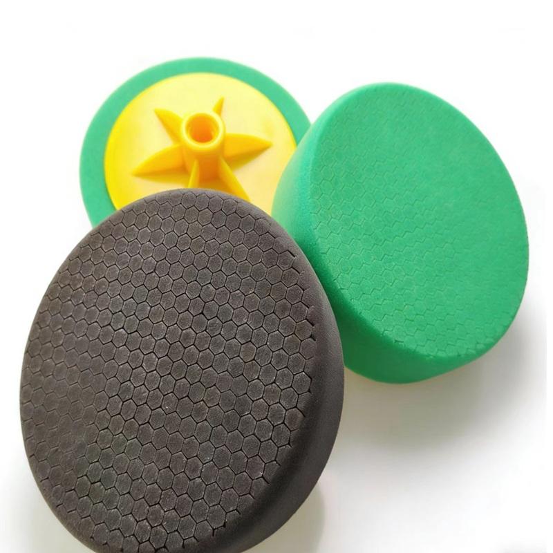 6inch Circular Pattern Flat Car Polishing Sponge Wheel Shape Car ...