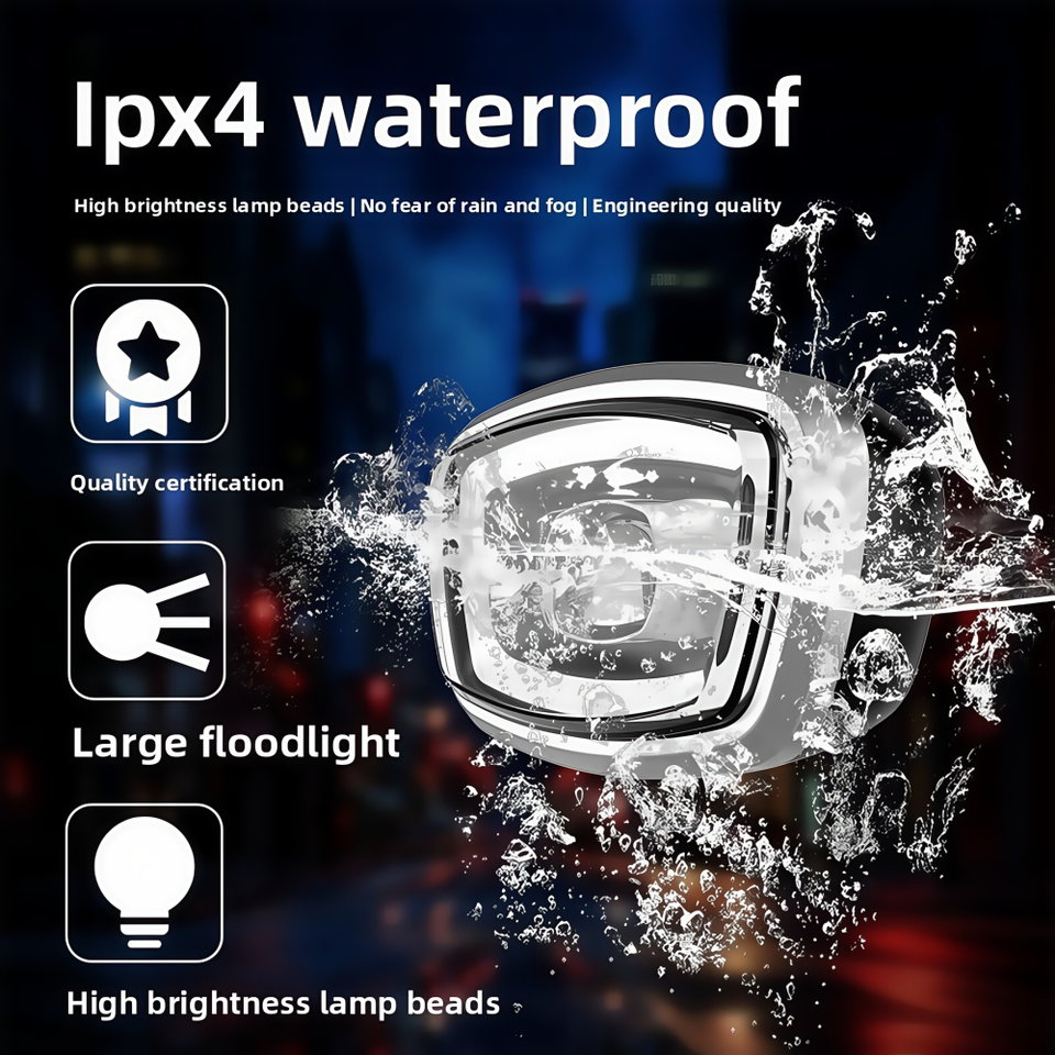 Universal IPX4 Waterproof With Horn Custom Functions High Lumen for E ...