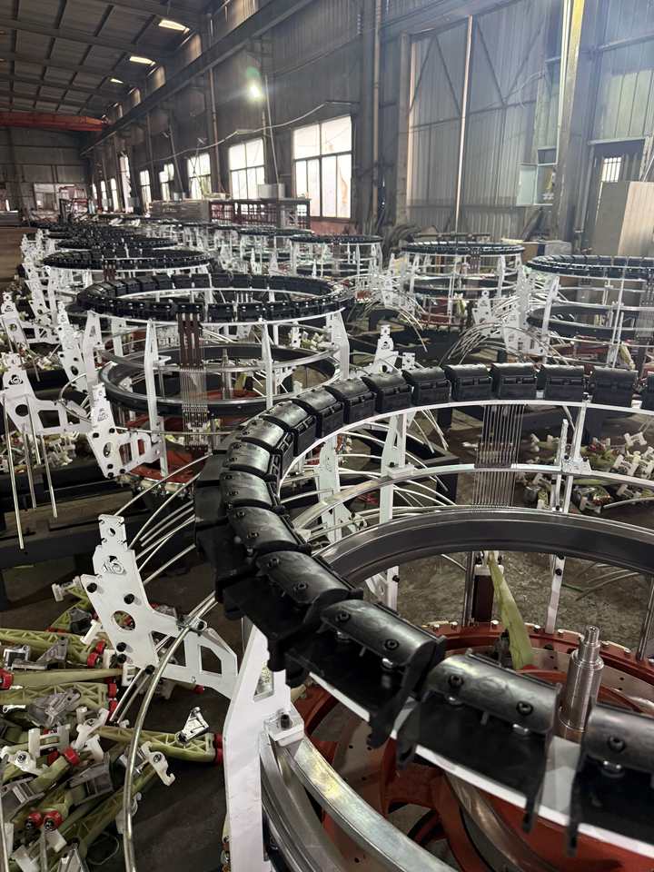 4-Shuttle Circular Weaving Loom Automatic Woven Bag Sack Knitting ...