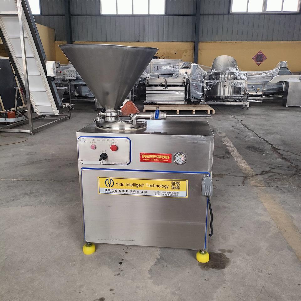 Industrial Hydraulic Sausage Stuffer Meat Product Making Machine ...