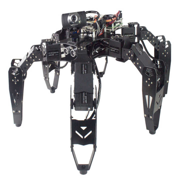 Six-legged spider robot Apply Raspberry PI education to robots wifi/RaspberryPi Artificial ...