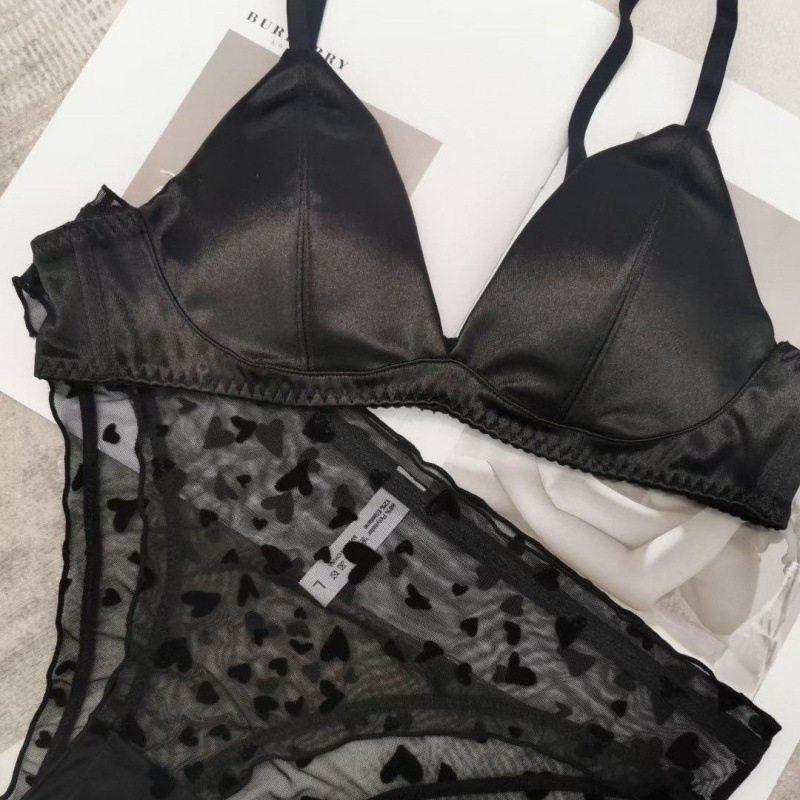 Hot Selling Sexy Seamless Lingerie Set Two Piece Bra and Panty Sets ...