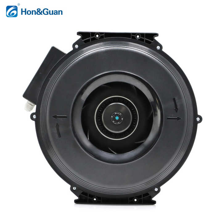 8 Inch Silent Circular Centrifugal Fans Duct Fan ABS Plastic Round ...