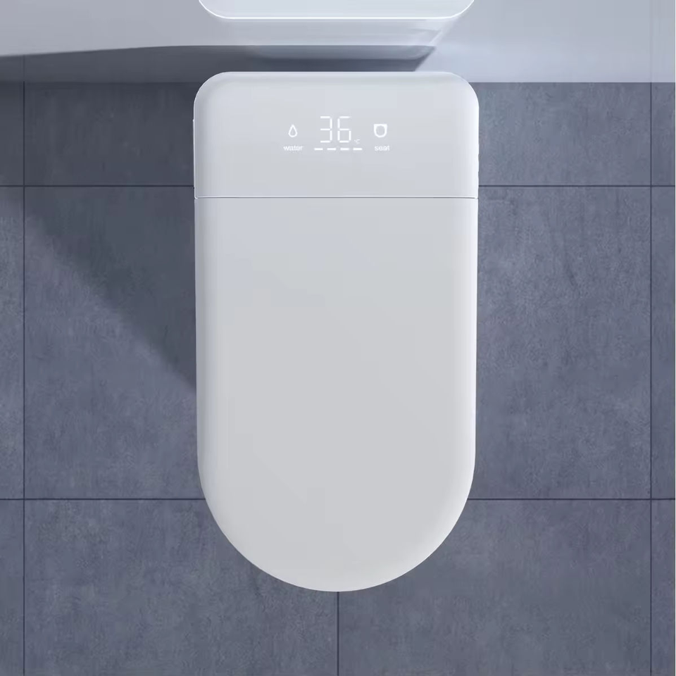 Luxury Floor Smart Toilet Electronic Flush Ceramic Smart Toilet Built ...