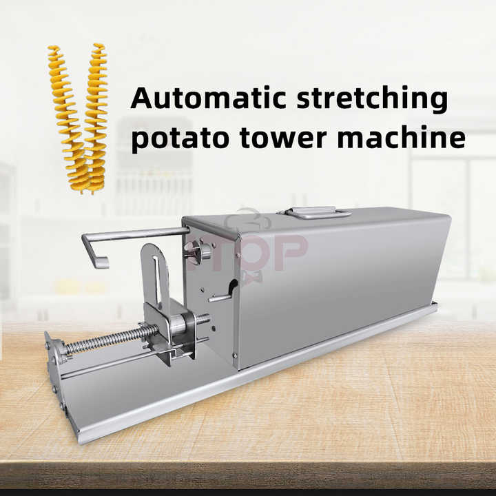 Spiral Spring Potato Twister Tornado Cutter Cutting Machine Stainless ...