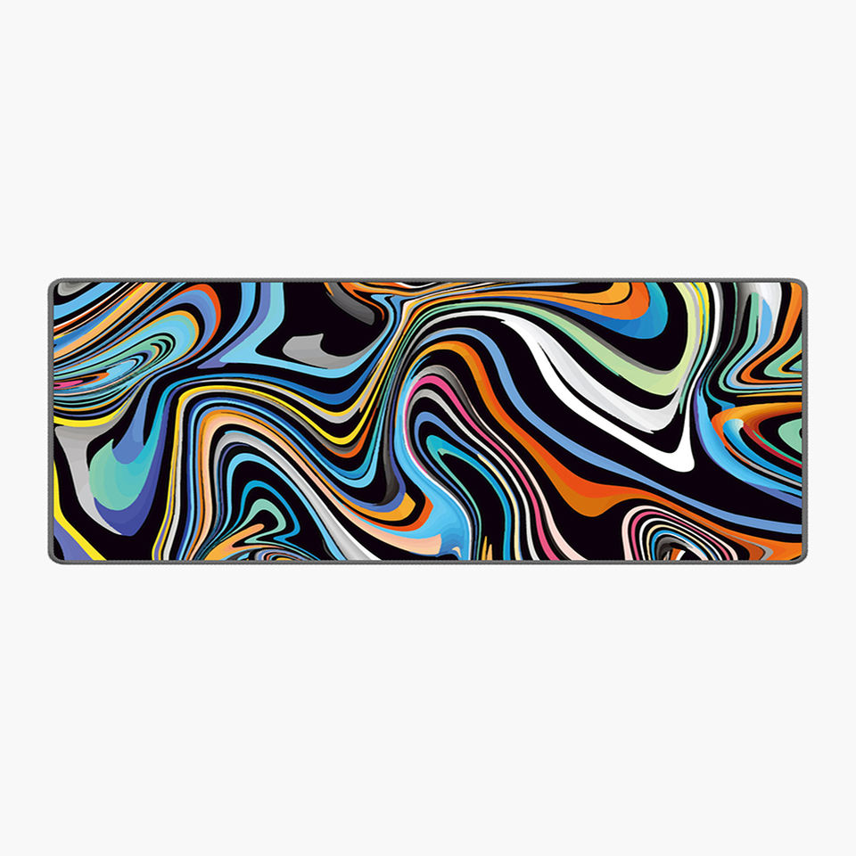 Gaming Mouse Pad Natural Rubber + Waterproof Fabric Anti-Slip Eco ...
