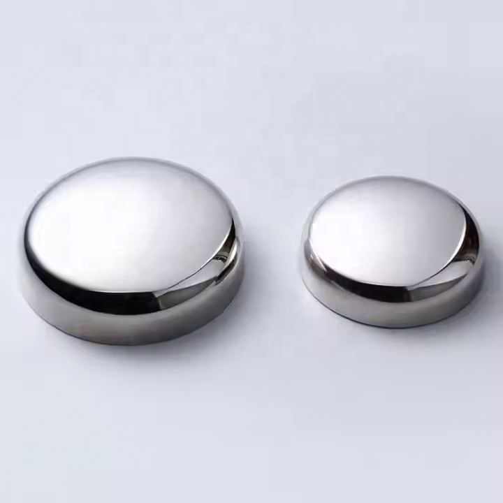 pressed stainless steel flat tube end cap with hole| Alibaba.com