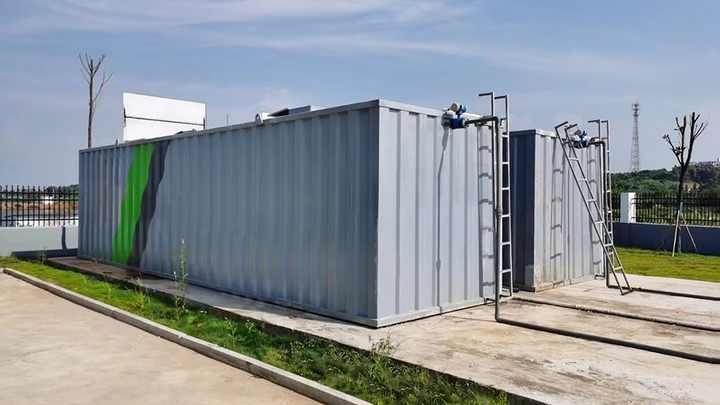 Containerized Sewage Treatment Plant Portable Stp Wastewater Treatment ...