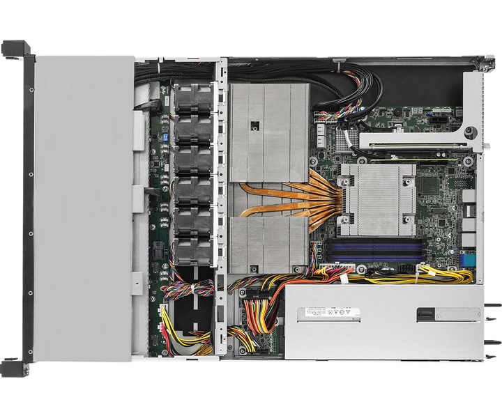 Asrock Rack Barebone 1U with 1+1 PSU, 650W, 2 SATA Bays