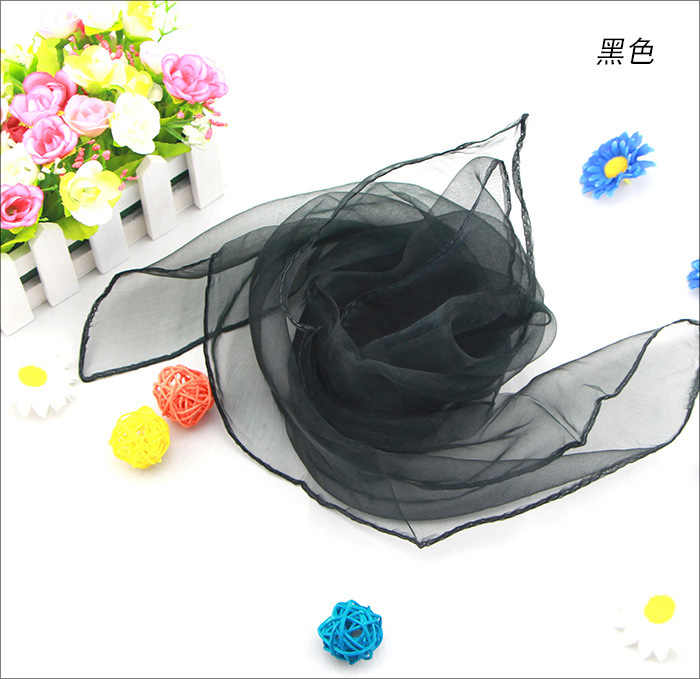 Candy Color square Dance Scarves Dance Performance Small Scarves ...