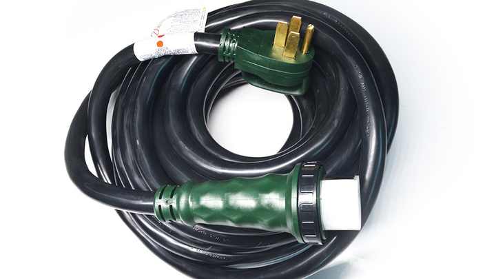 14-50P to SS2-50R RV 50amp RV Extension Cord ,25FT RV Power Cord for ...