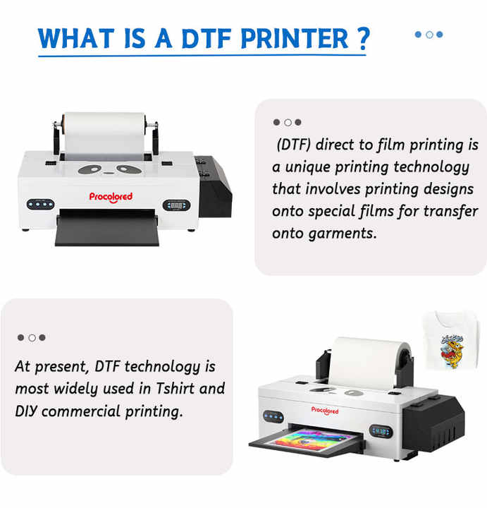 Procolored F13 CE A3 DTF Printer L1800 13Inch 340mm T-shirt Printing ...