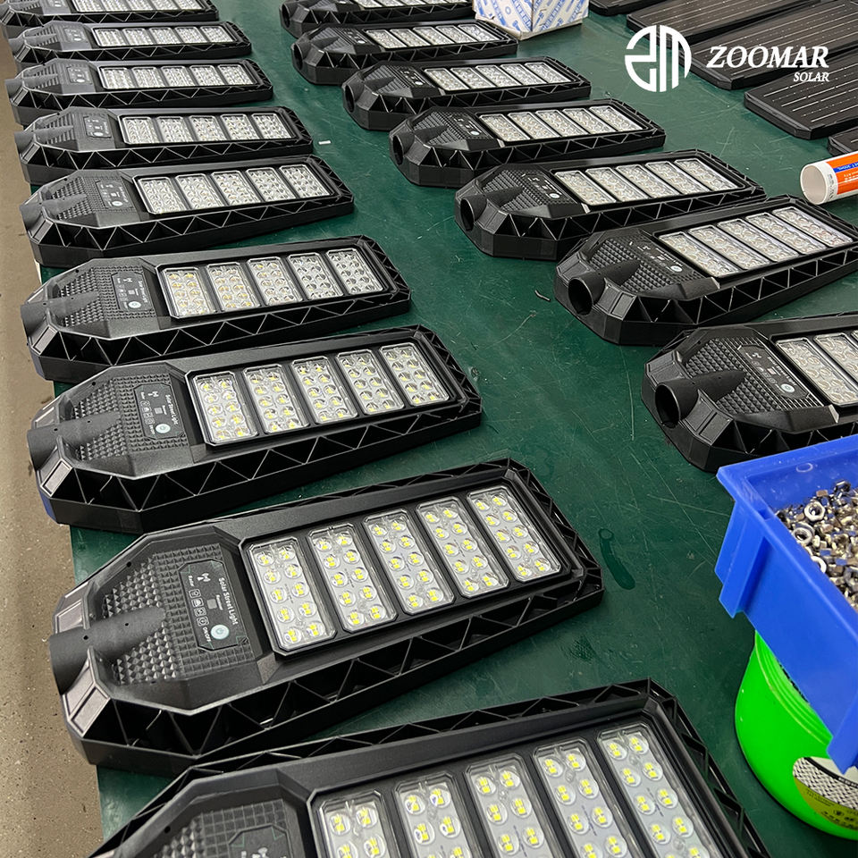 50W Solar Street Light Without Rod with Optical Control Remote Control ...