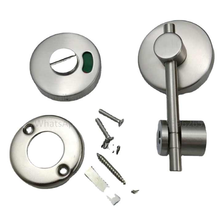 Stainless Steel 304 Washroom Toilet Partition Door Lock
