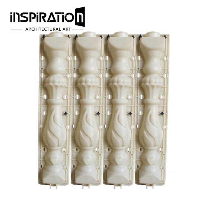 GRC Pillar Molds Balcony Baluster Architectural Ornamental ABS Plastic ...