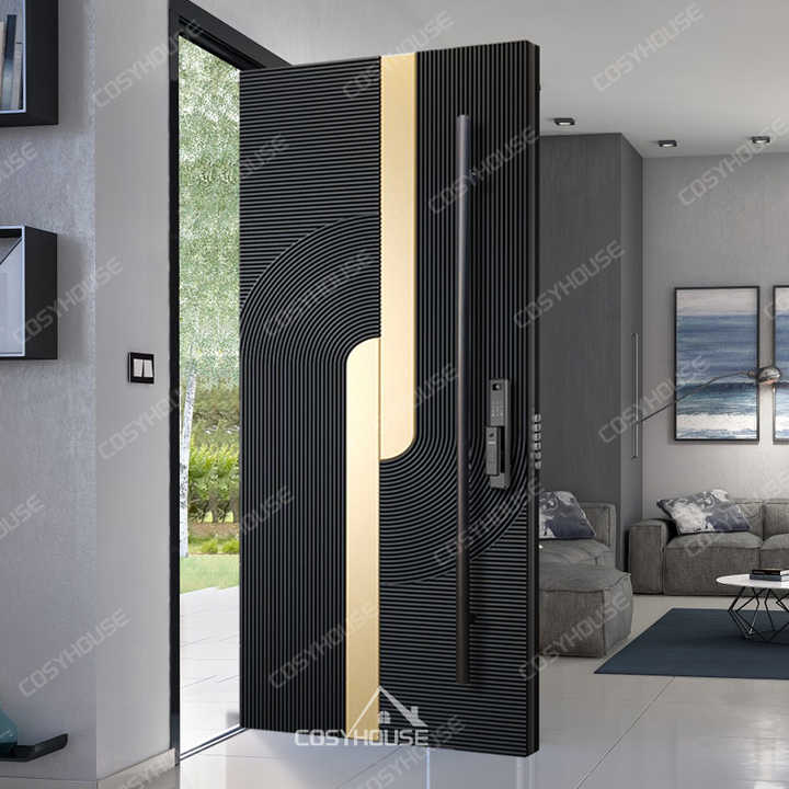 Italian 2025 Safety Metal Armored Exterior Door Bullet-Proof Front ...