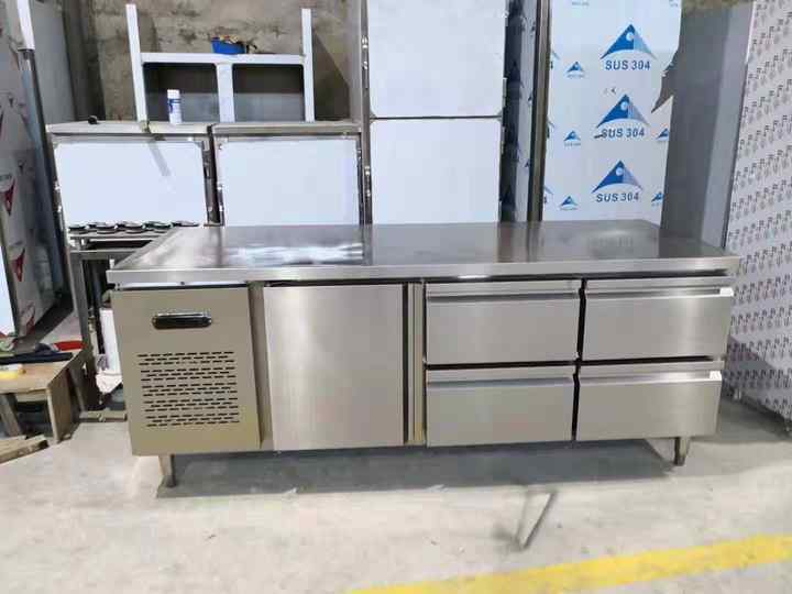 Hotel Kitchen Freezer Restaurant Fridge & Freezer Custom-Size Stainless ...