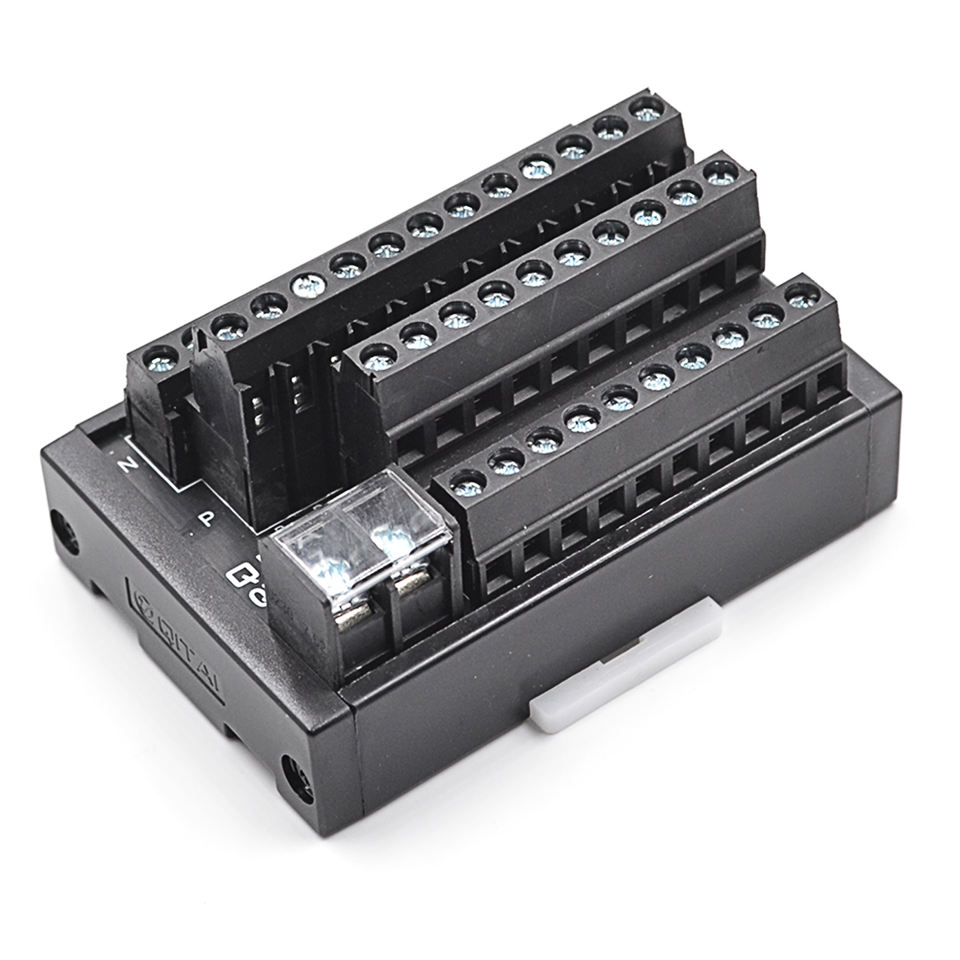 QMT078 QITAI Small Terminal Block Module Standard 35mm DIN RAIL Push-In ...