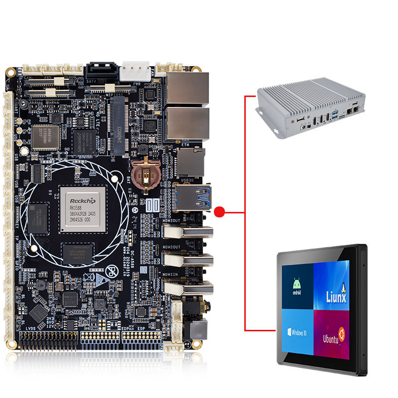 RK3588 Development Board with 11 Inch VESA Mount and Android System for ...