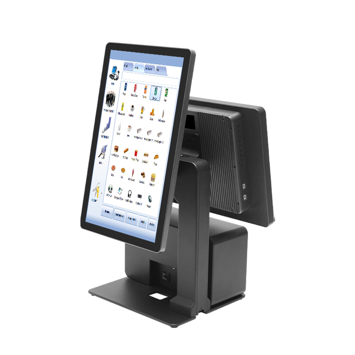 POS Systems Windows 15.6-inch Dual Touch Screen Supports Horizontal and ...