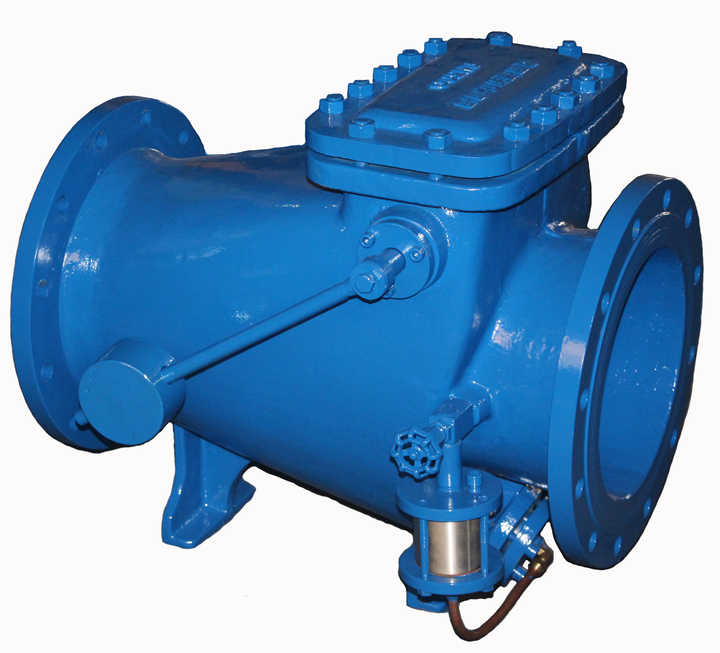 Swing Check Valve with Counterweight & Hydraulic Damper