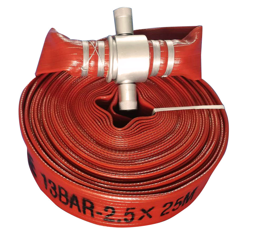50mm/65mm White Fire Hose with Couplings - 20M Industrial Fire Fighting ...