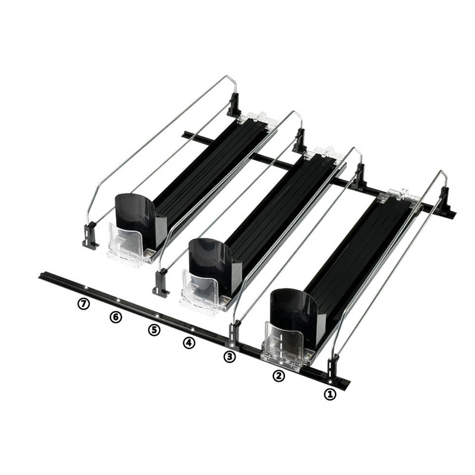 Customized Snack & Drink Vending Machine Shelf System With Beverage ...