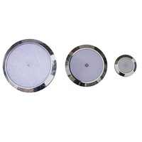 12V RV Caravan LED Round Light Lamp for Car Interior Ceiling Plastic ...