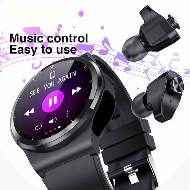 Newly Arrival Wireless Earbuds Bt Earphone Two In One Smart Watch Tws ...