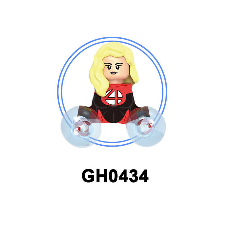 G0158 Mister Fantastic Four Invisible Woman Thing Human Torch Mini ...