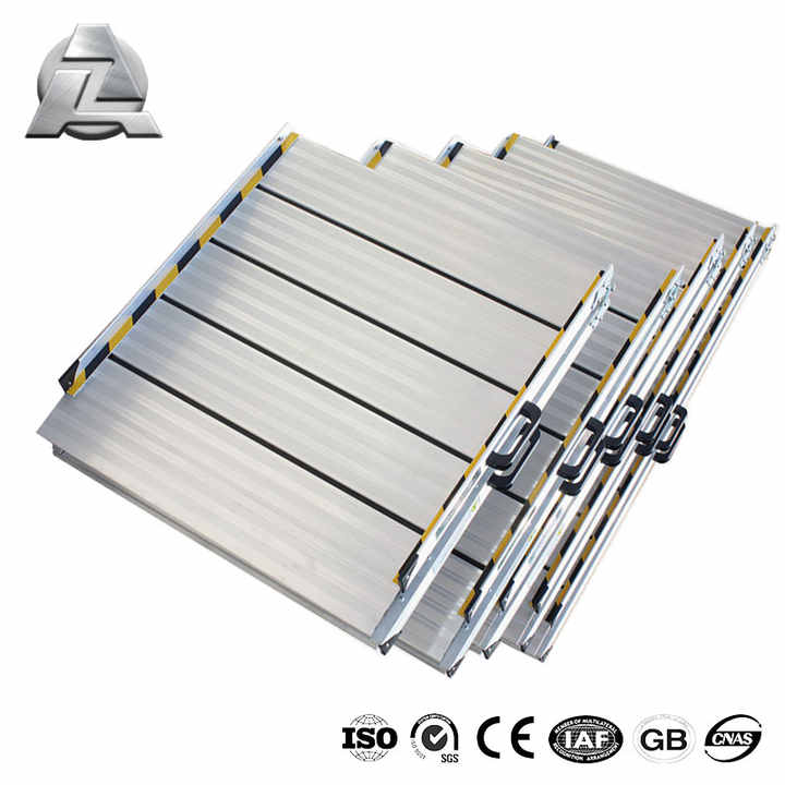 12 Foot Portable Aluminum Wheelchair Ramp - Adjustable & Durable