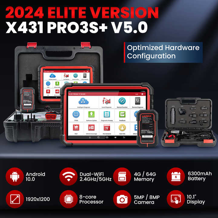 LAUNCH X431 PRO3S+ V5.0 - Professional Engine Diagnostic Tools
